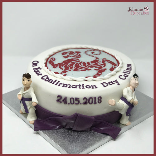Martial Arts Cake - Johnnie Cupcakes