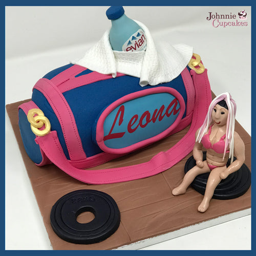 Bodybuilding Cake - Johnnie Cupcakes